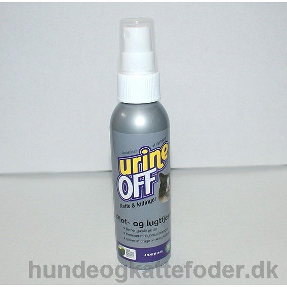Urine Off spray 118 ml KAT - Urine Off Cat - Hundeogkattefoder.dk