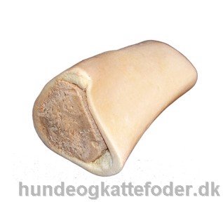 Kalkben med fyld - Tyggeben og naturguf - Hundeogkattefoder.dk